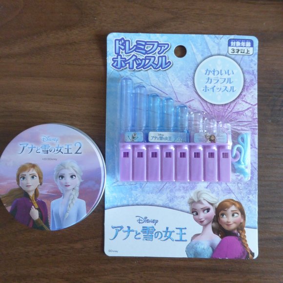 Disney | Toys | Frozen Elsa Anna Olaf Toy Whistle Sticky Note Papers ...
